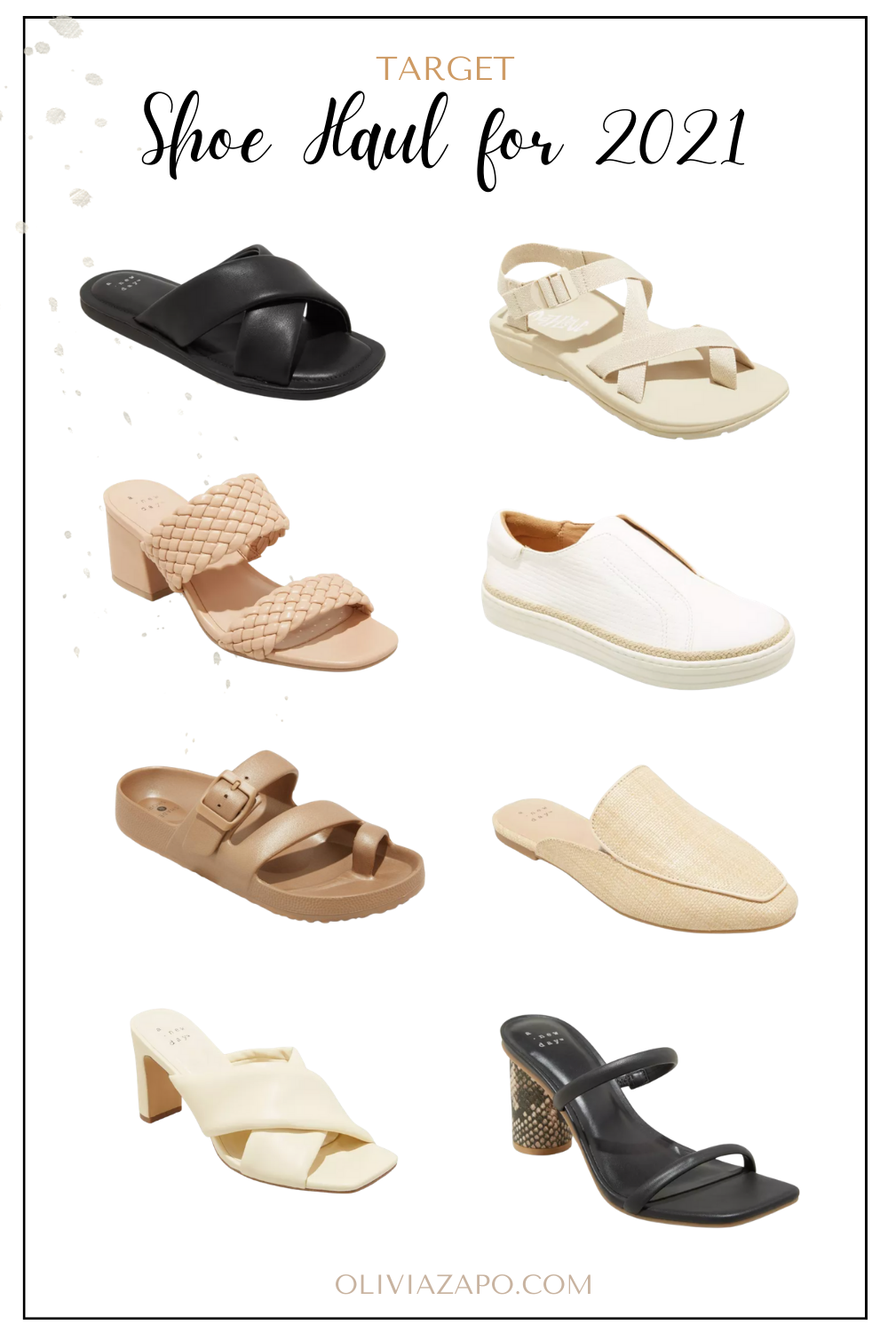 Target Women's Shoes: My Spring 2021 Haul - Olivia Zapo